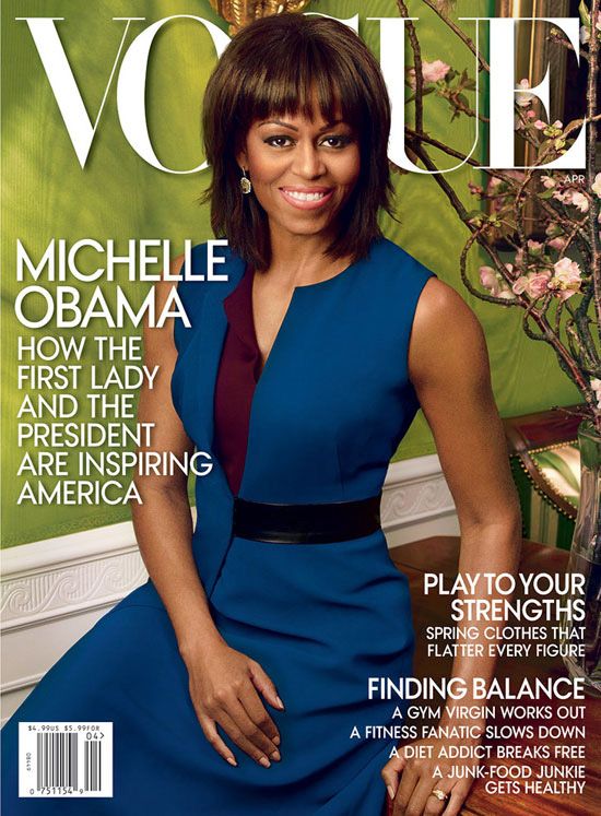 Michelle Obama - First - Image 15 from Vogue Magazine's Black Cover ...