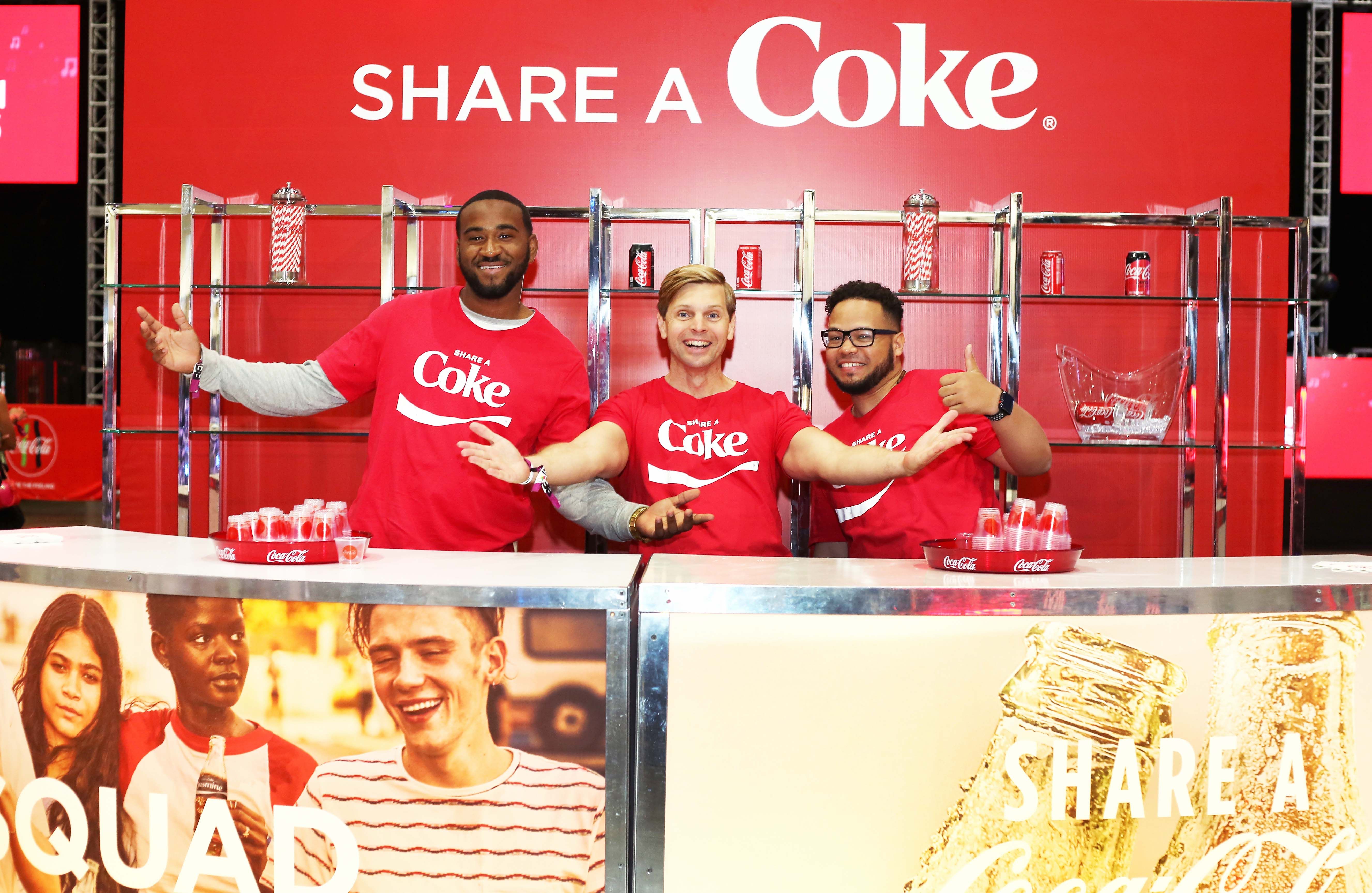 Share A Coke! - - Image 29 from The Turnup At The Coca-Cola Fan Fest ...