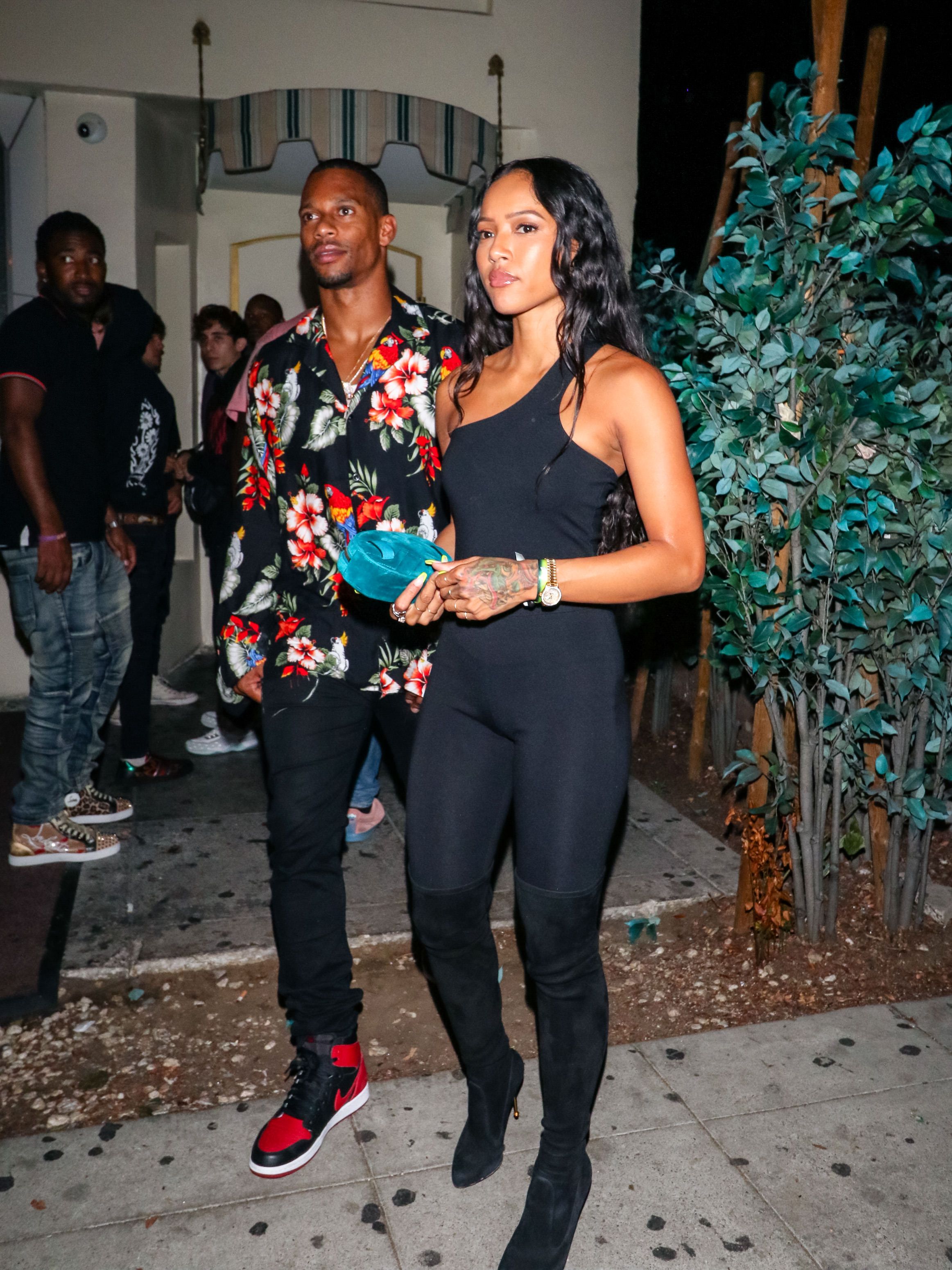 Karrueche Tran and Victor - Image 115 from Black 'Love' Wins!: Tennis ...