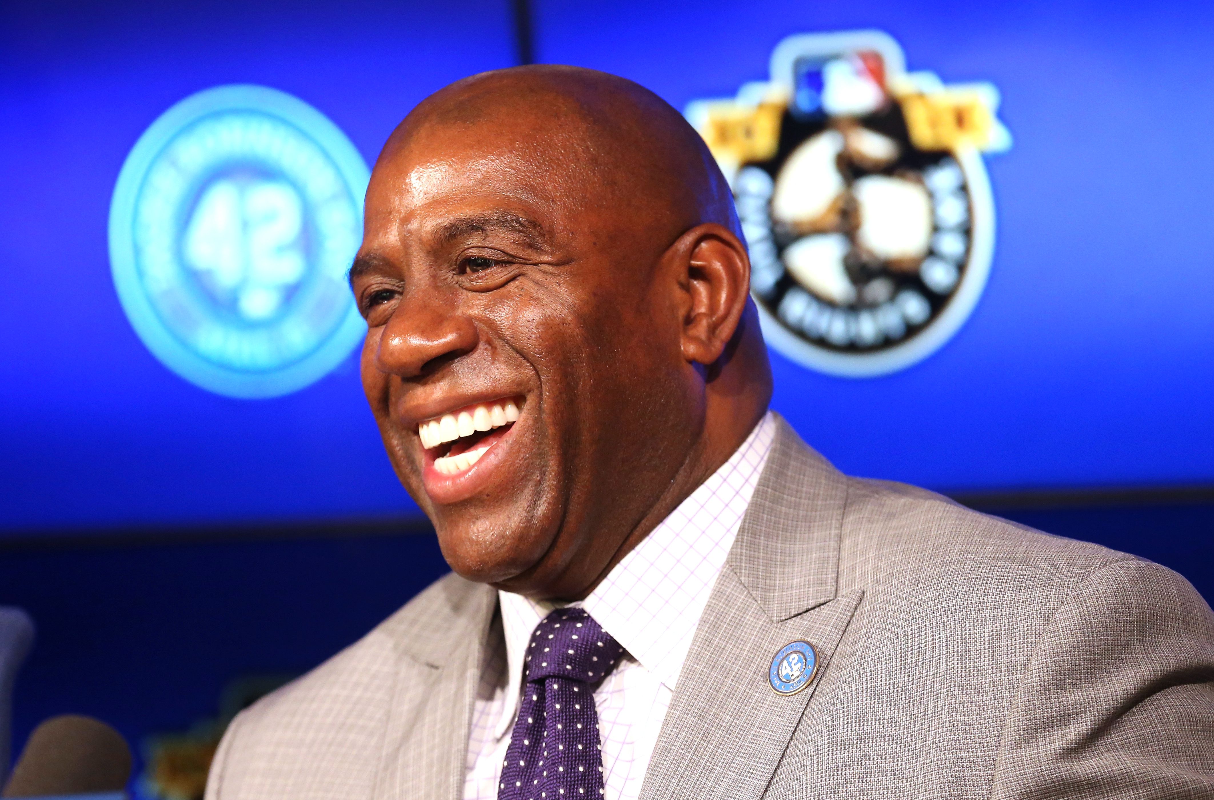 Magic Johnson - The - Image 2 from 21 Celebrities Who Have Lived With ...