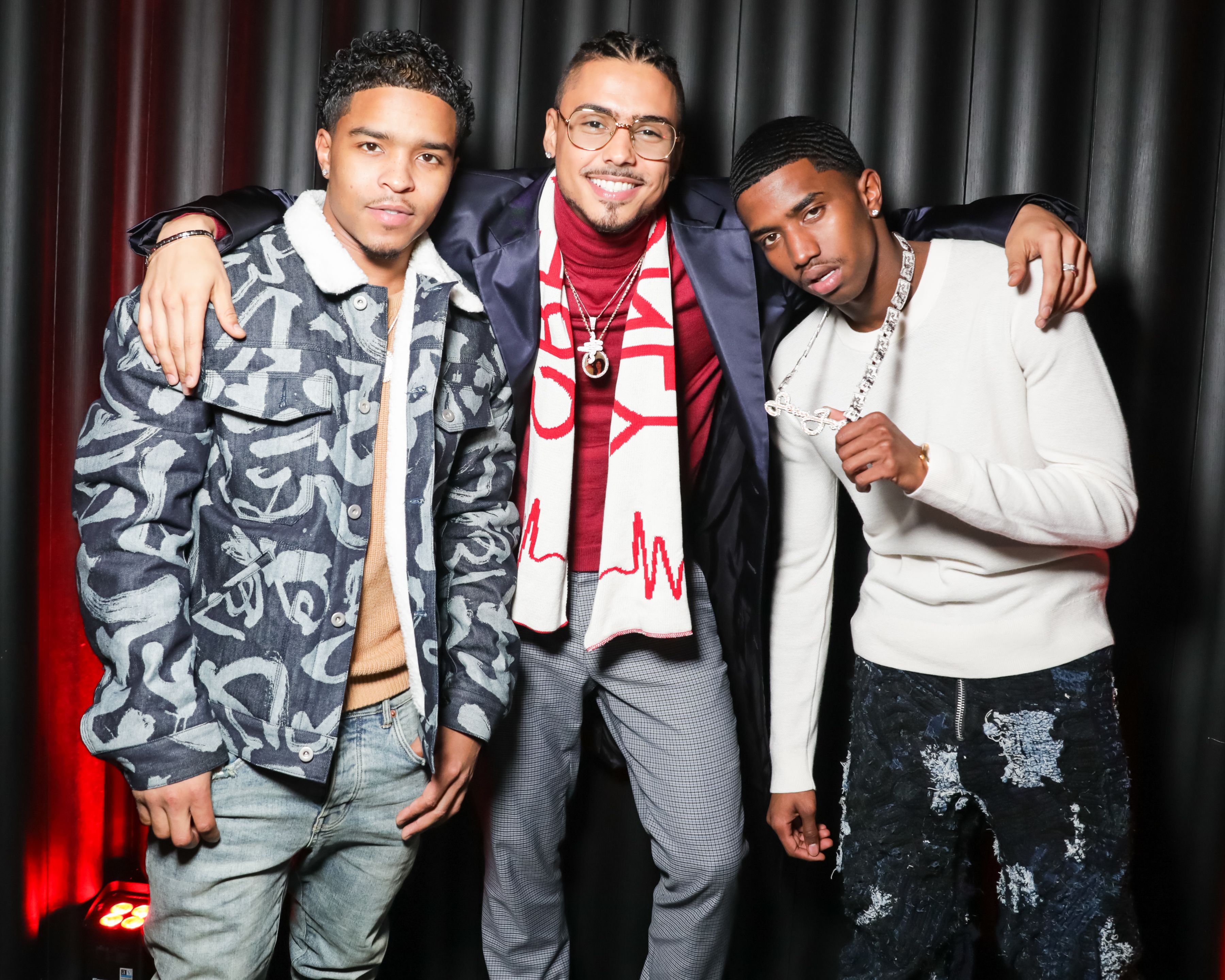 Quincy Brown, Justin and - Image 7 from See Winnie Harlow, Dapper Dan ...