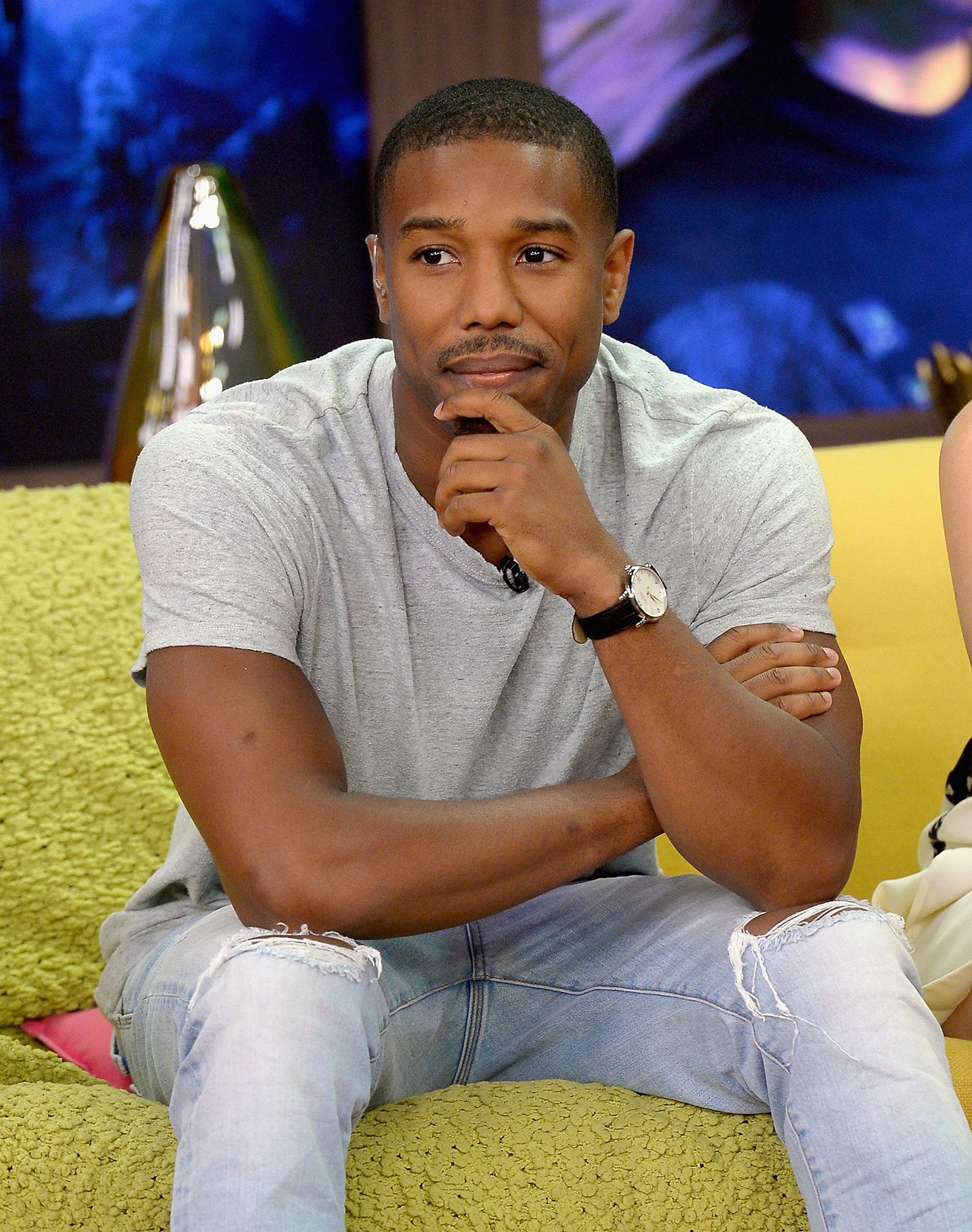Michael B. Jordan's Listening - Image 2 from The Many Faces of Michael ...