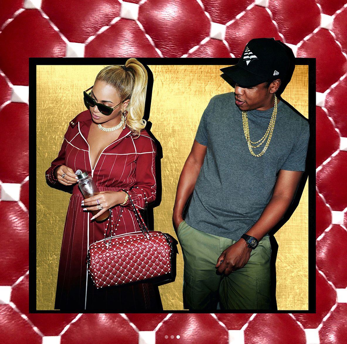 Beyoncé and Jay-Z - - Image 196 from Peter Thomas Cuddles Up In Bed ...