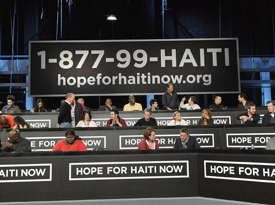 Celebrity Call Center - - Image 15 from Hope For Haiti Benefit Concert ...