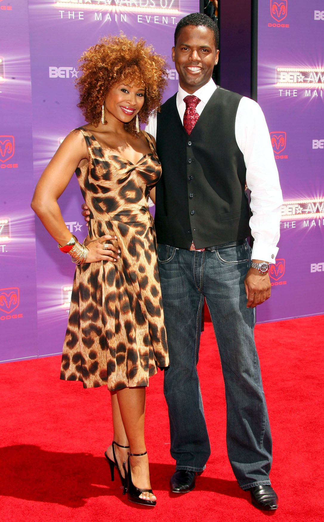 Tanika Ray and AJ - Image 14 from 2007 BET Awards Red Carpet | BET
