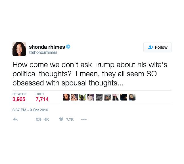 Shonda Rhimes - (Photo: - Image 5 from Celebrities React to the Bloody ...