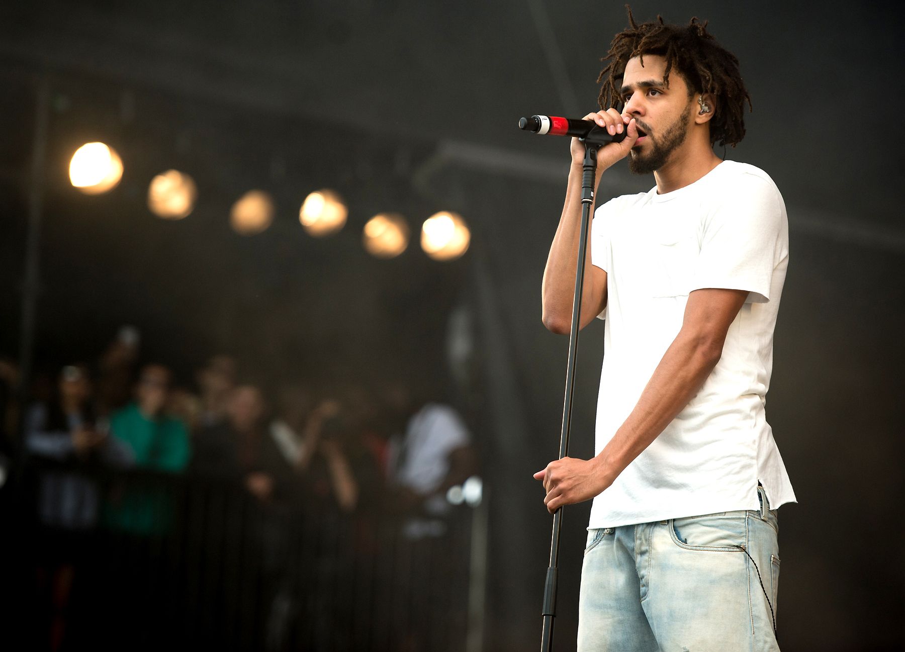 J. Cole - Back - Image 3 from 16 Rappers Who Have Stood With # ...