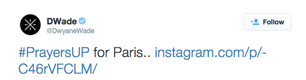 Dwyane Wade @DwyaneWade - Prayers - Image 3 from NBA Players React to ...