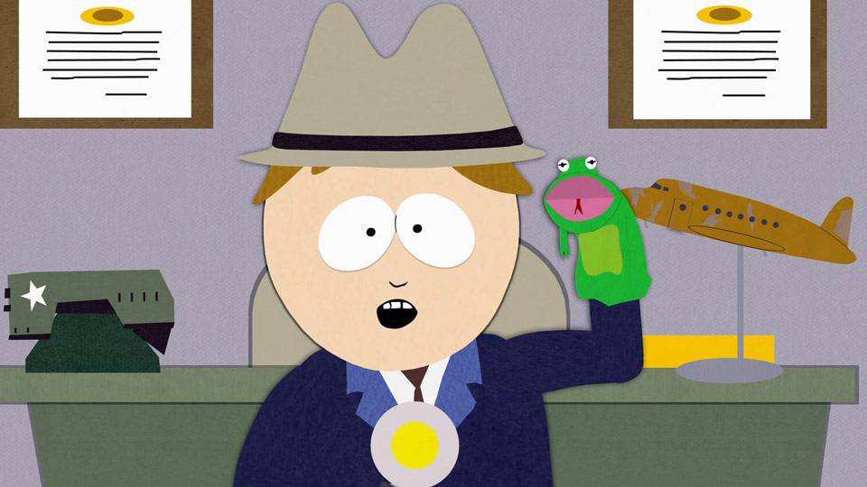 Garrison Arrested - South Park (Video Clip) | South Park Studios Brazil