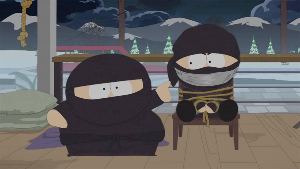 Real Ninjas Want to Talk To Us - South Park (Video Clip) | South Park ...