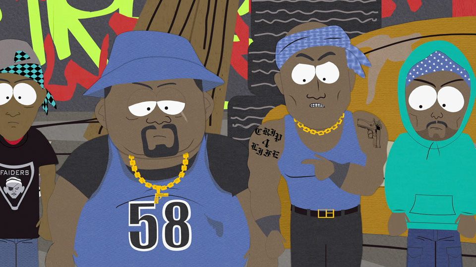 Crips 4 Life - South Park (Video Clip) | South Park Studios Brazil