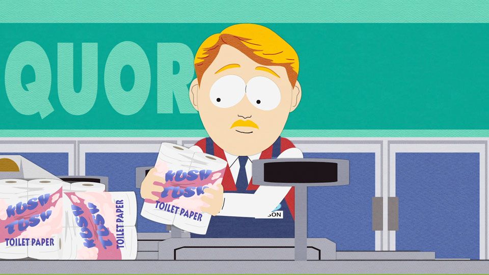 Toilet Paper - South Park (Video Clip) | South Park Studios Brazil