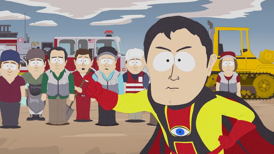 God Bless You Captain Hindsight!! - South Park (Video Clip) | South ...