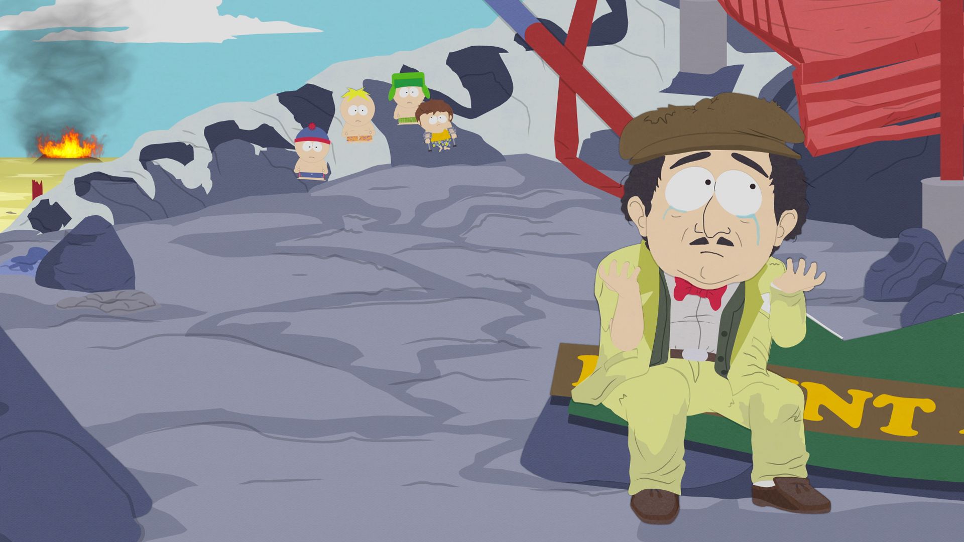 The Pi Pi's No Good At Swimming - South Park (Video Clip) | South Park ...