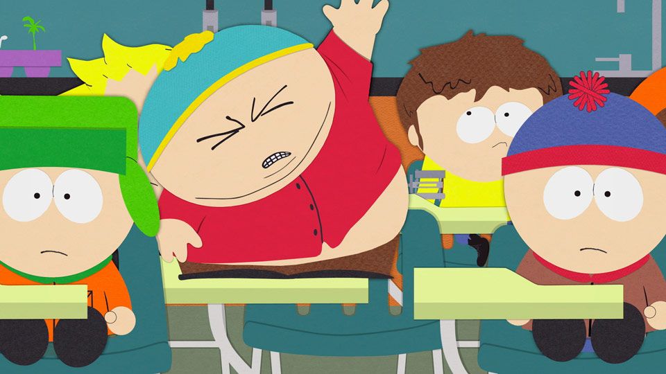 South Park Cartman Classroom South Park Classroom Cartman Mr Garrison