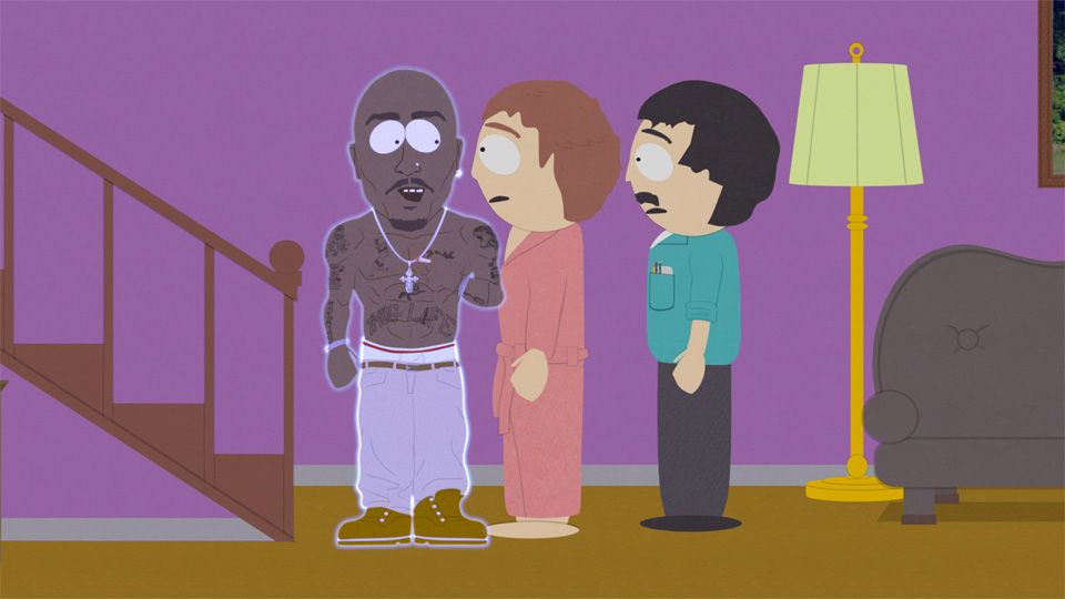You Slept With Tupac?!? - South Park (Video Clip) | South Park Studios ...