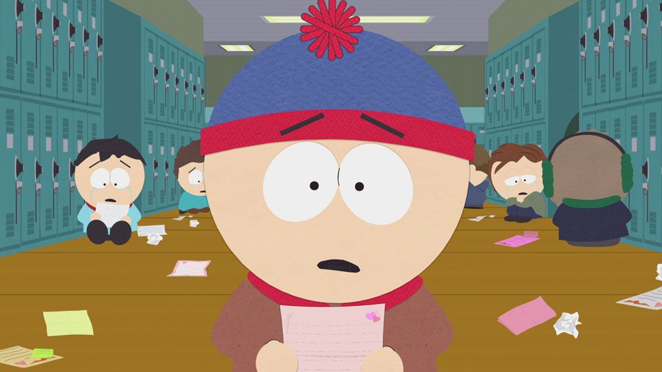South Park Stan Sad
