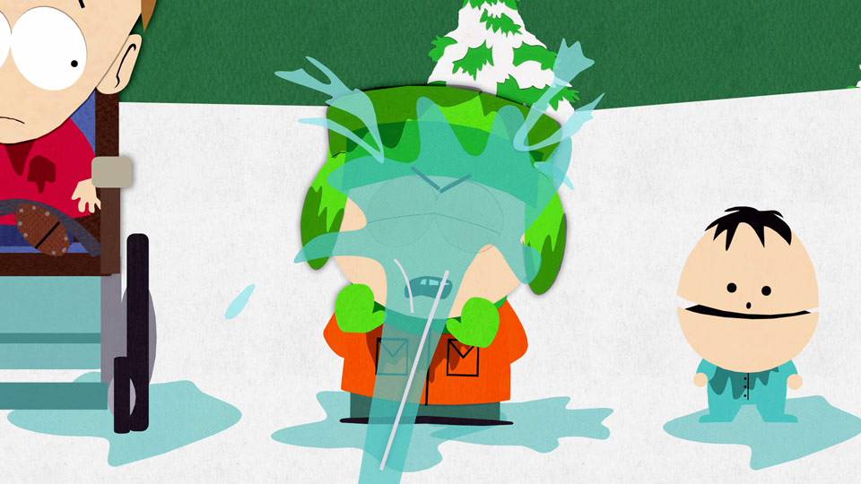 South Park Kyle And Ike Kick The Baby