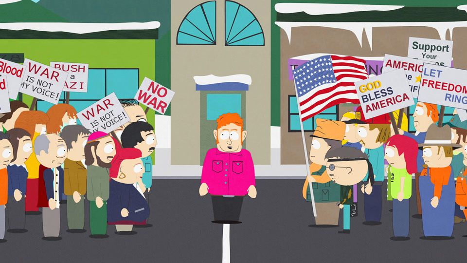 Dividing the Town - South Park (Video Clip) | South Park Studios Global