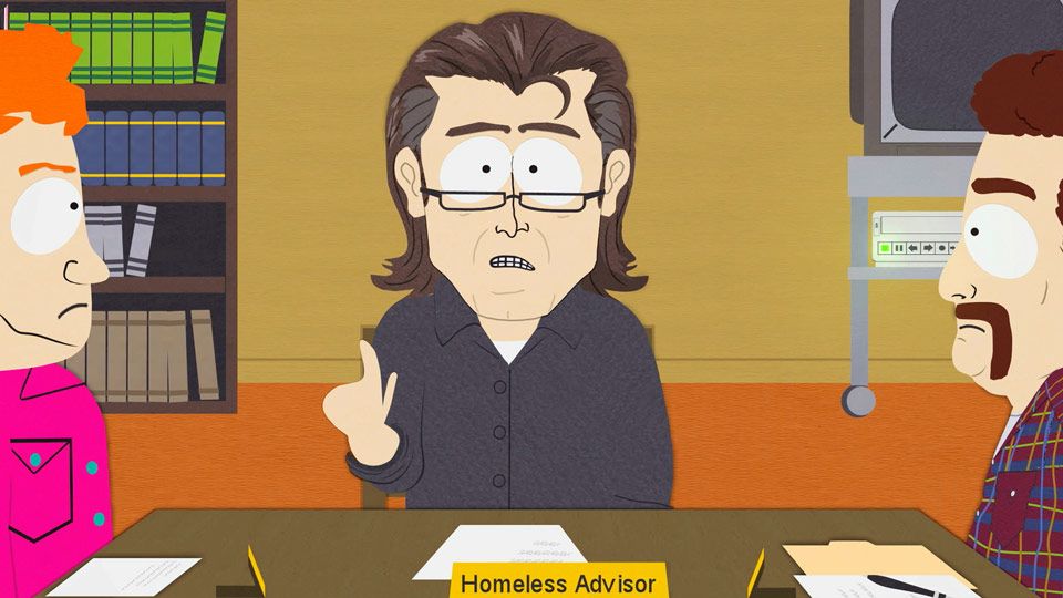 Cartman Jumps the Homeless - South Park (Video Clip) | South Park ...