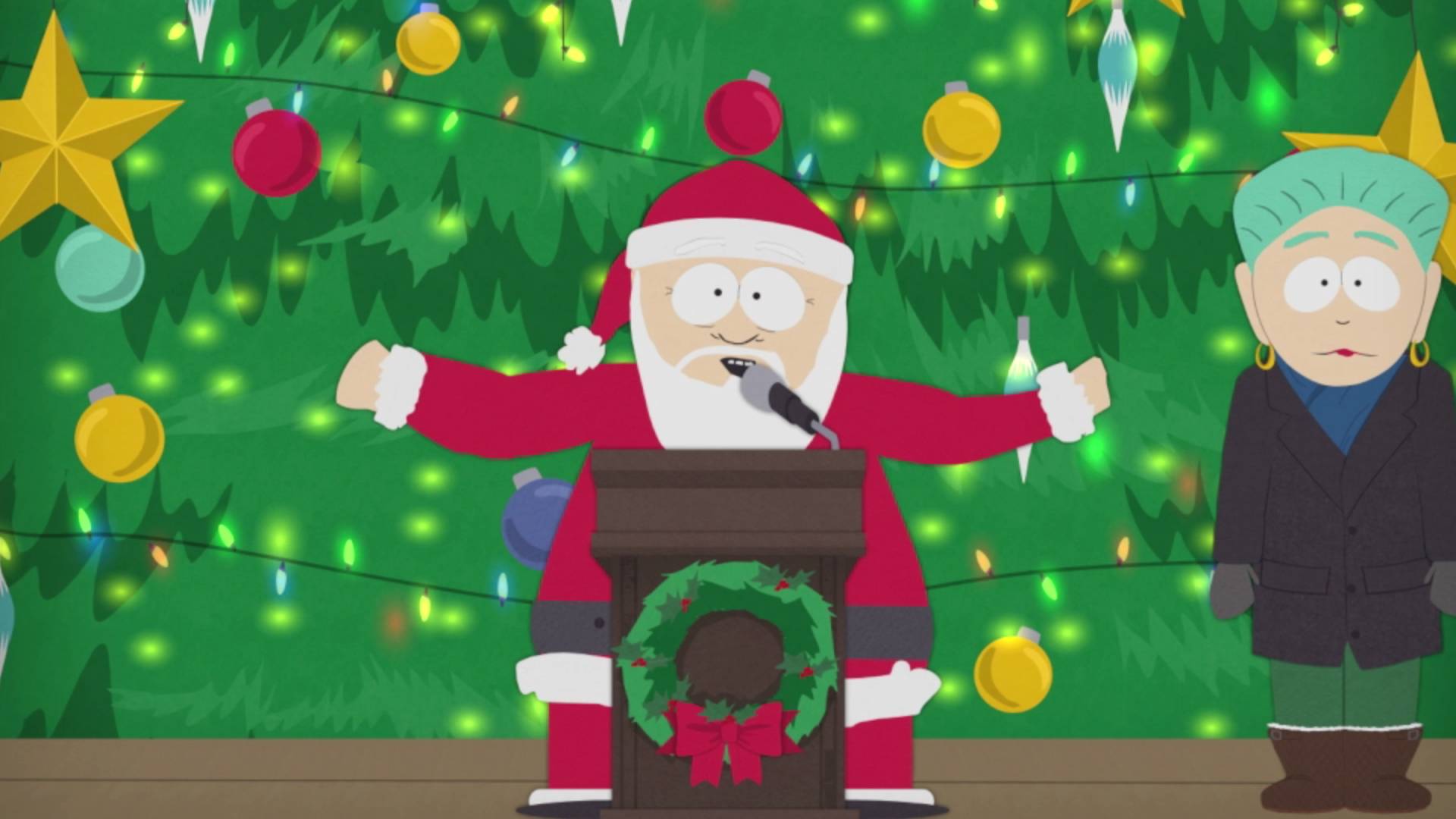 Santa’s PSA - South Park (Video Clip) | South Park Studios Español