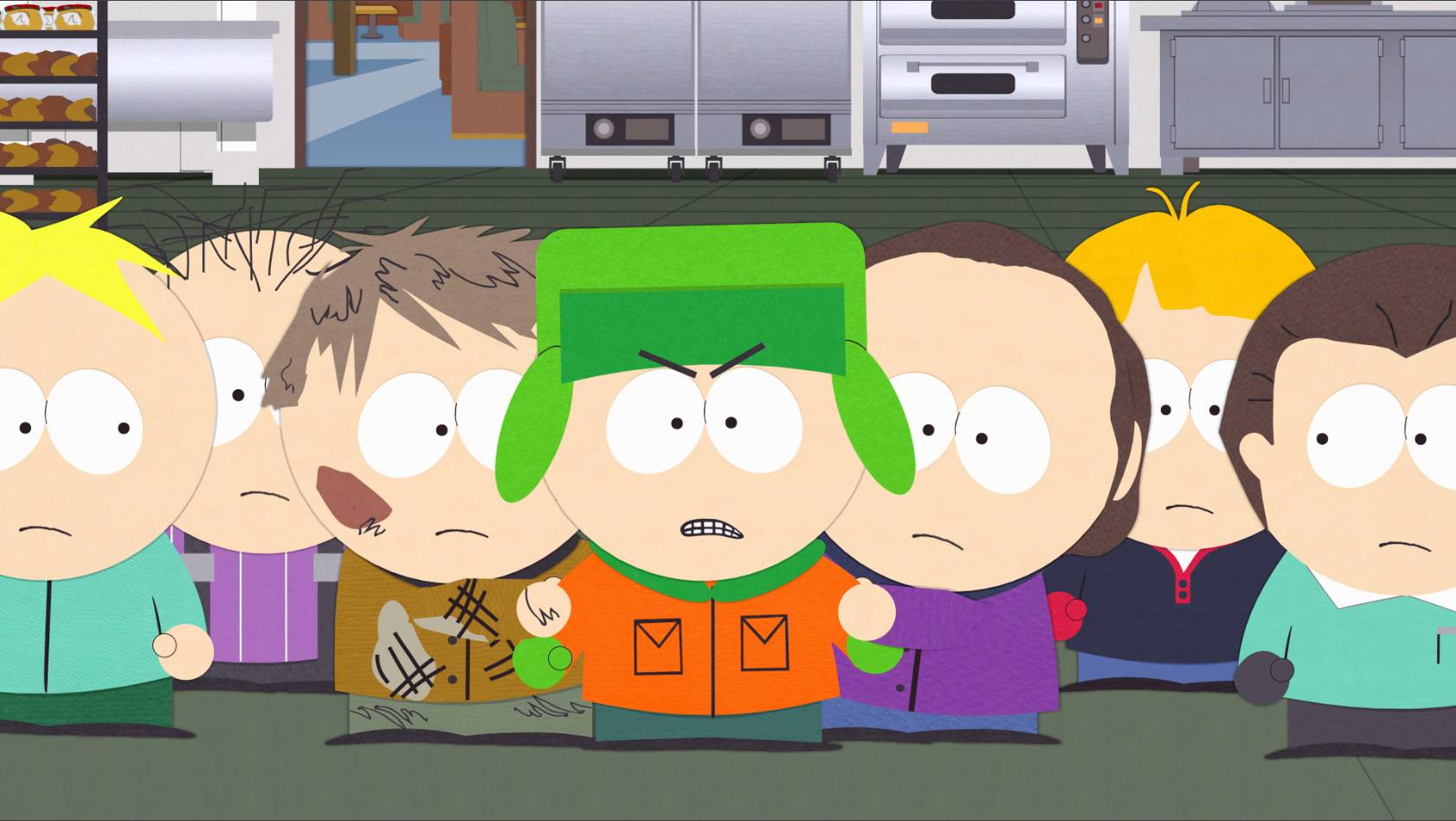 Sizzler, Cartman, kyle, Kenny, Stan, miracles, Jesus, Fosse, bill ...