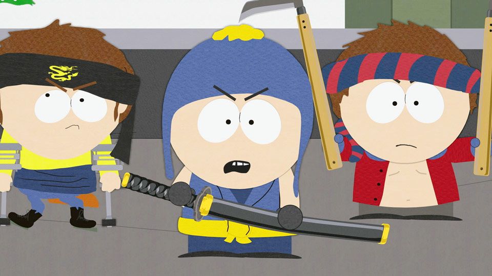 Ninja Battle - South Park (Video Clip) | South Park Studios Español