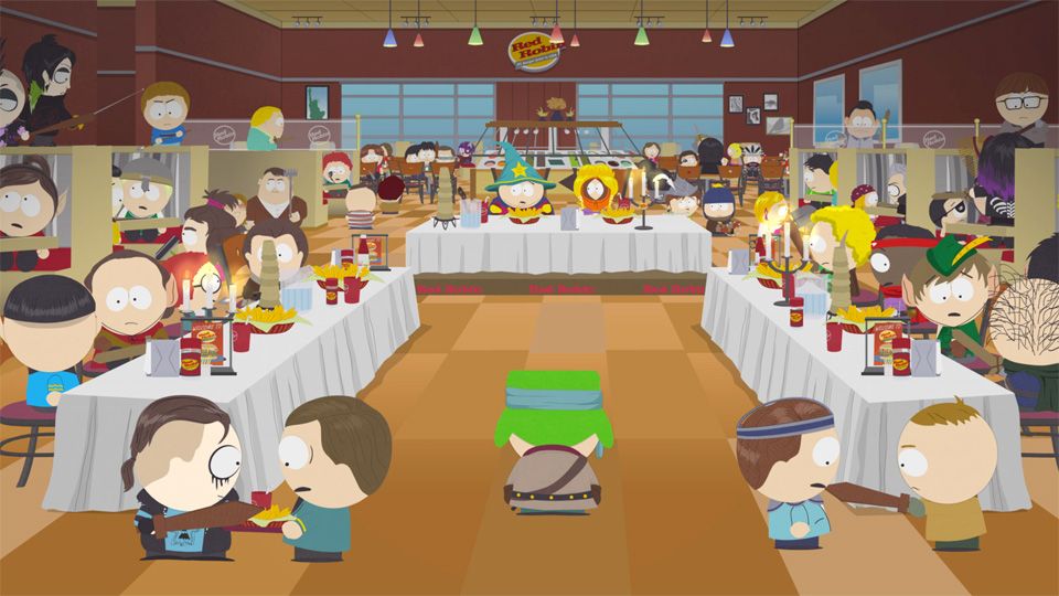 The Red Robin Wedding - South Park (Video Clip) | South Park Studios ...