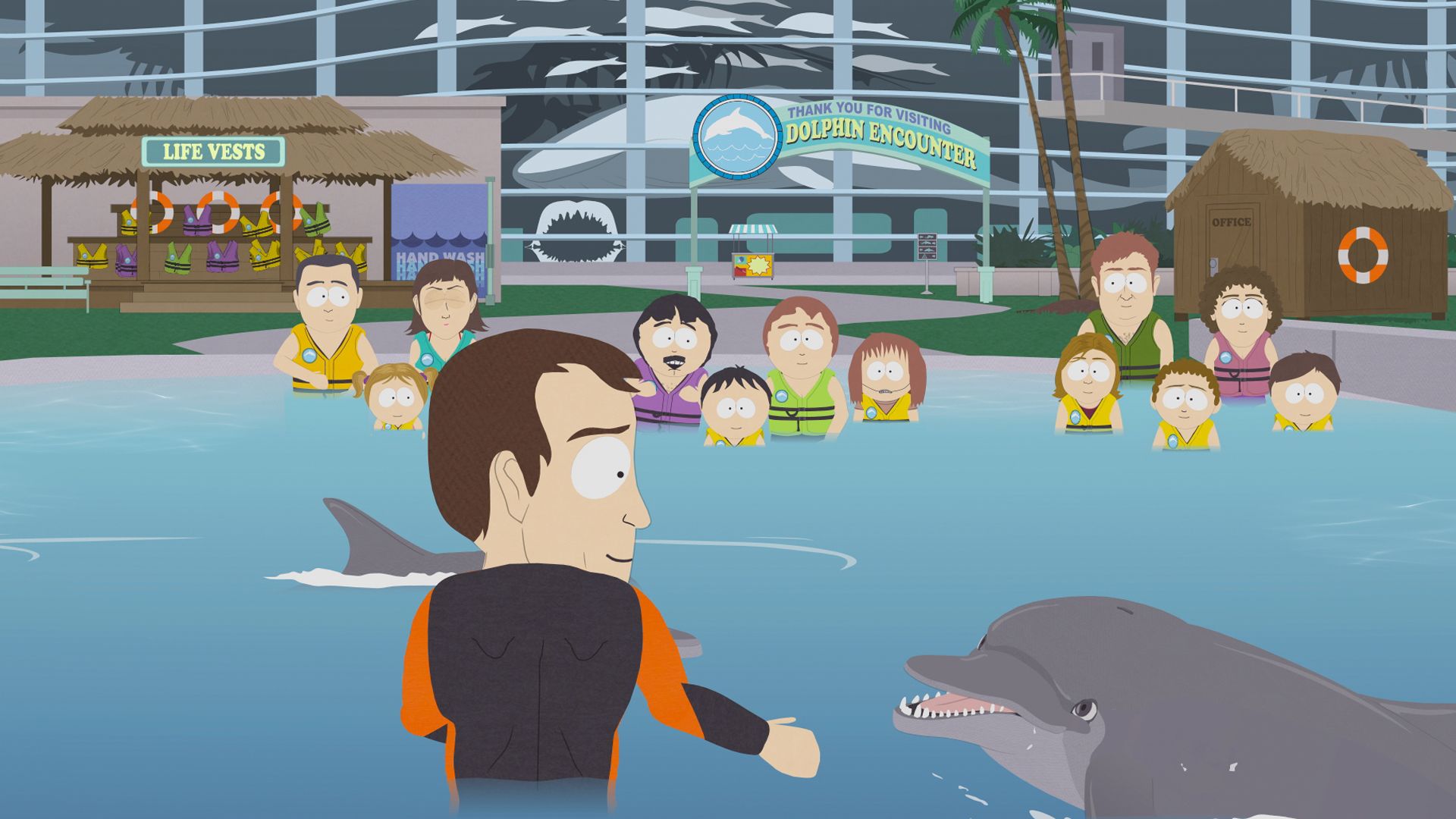 The Dolphin Encounter - South Park (Video Clip) | South Park Studios ...