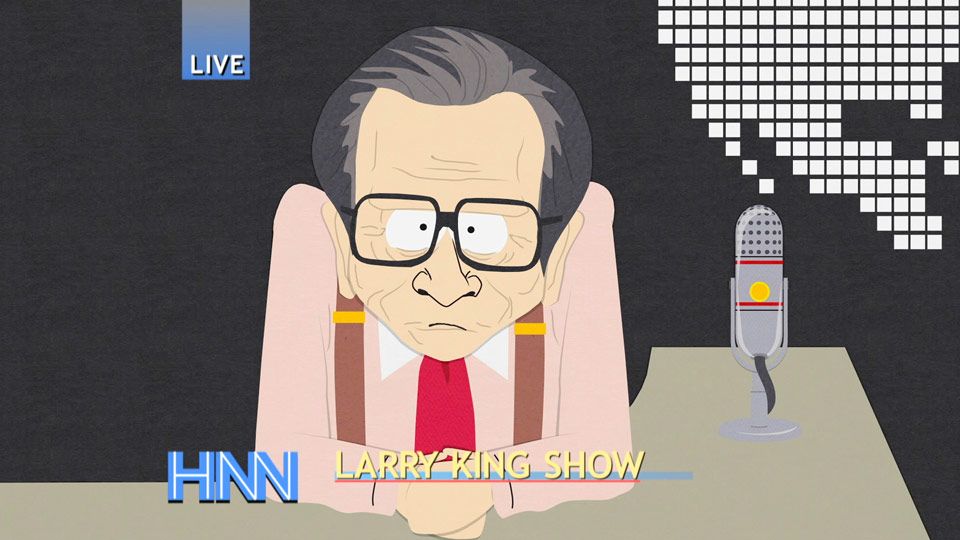 Larry King Show - South Park (Video Clip) | South Park Studios Español