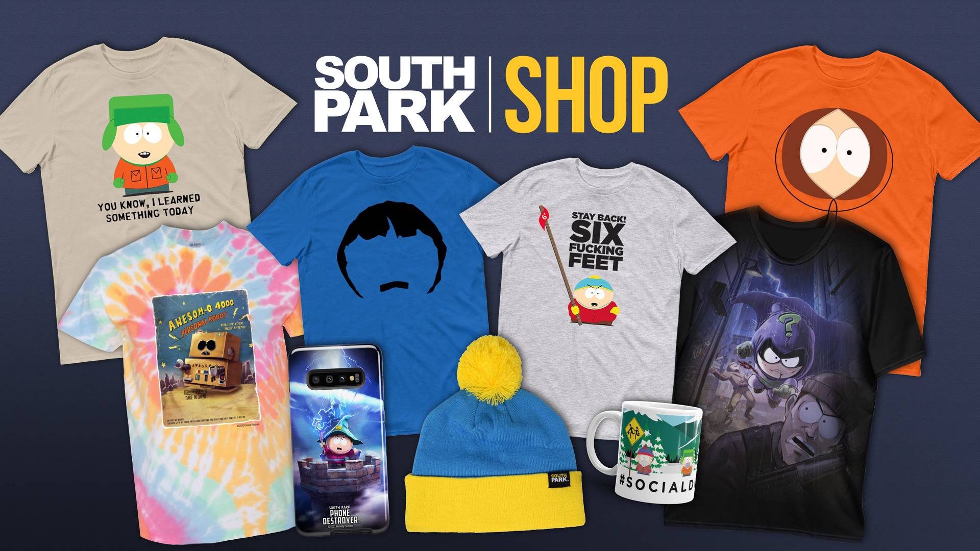 New Items in the South Park Shop | News | South Park Studios UK & Ireland