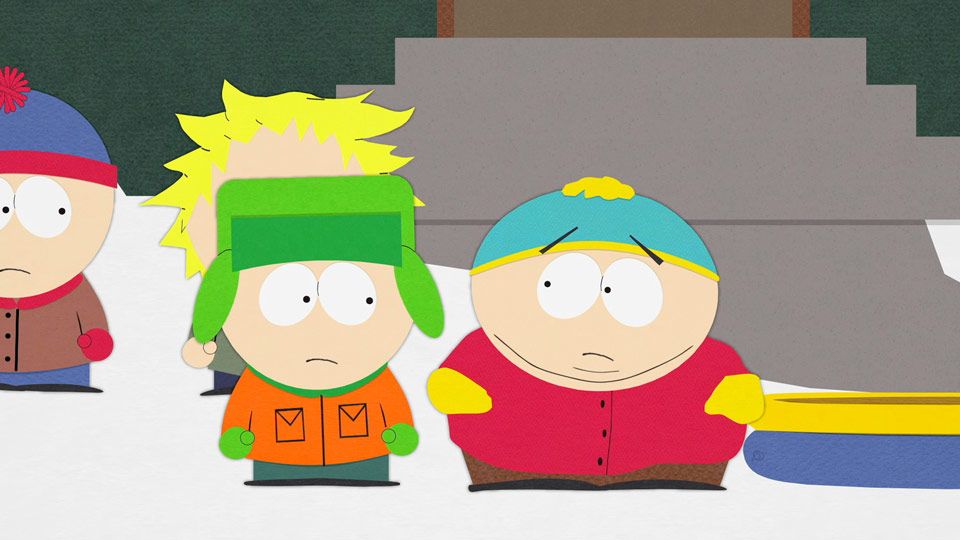 Cartman, kyle, Stan, Tweek, religion, parents, atheist, swimming ...