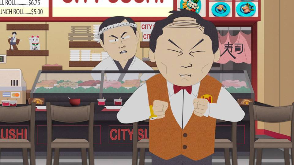 Welcome to City Sushi - South Park (Video Clip) | South Park Studios UK ...