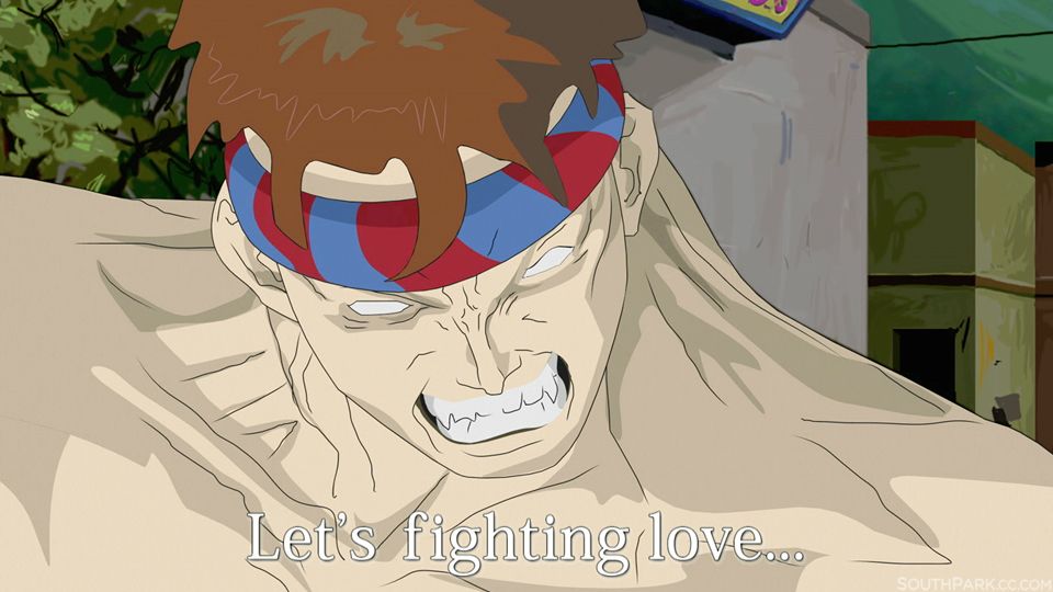 Fan Question: What are the lyrics to “Let’s Fighting Love”? | News | South Park Studios US