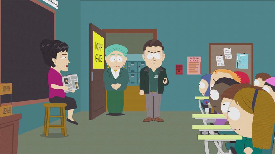Classroom Inspection - South Park (Video Clip) | South Park Studios US