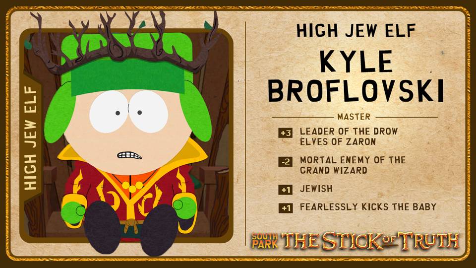 The High Jew Elf – South Park: The Stick of Truth | News | South Park ...
