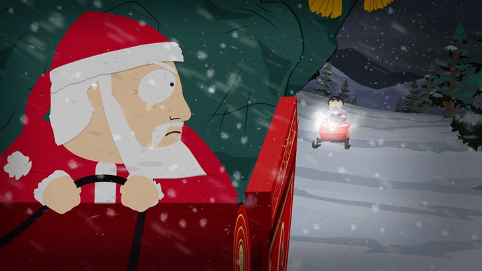 Santa vs. Randy - South Park (Video Clip) | South Park Studios US