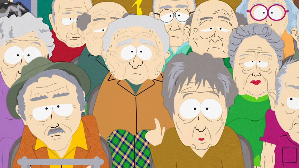 Elderly Meeting - South Park (Video Clip) | South Park Studios US