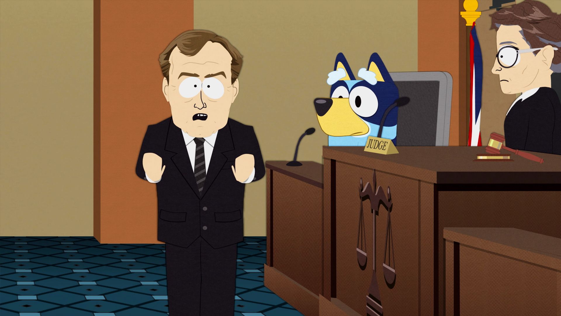 Bluey On Trial - South Park (Video Clip) | South Park Studios US