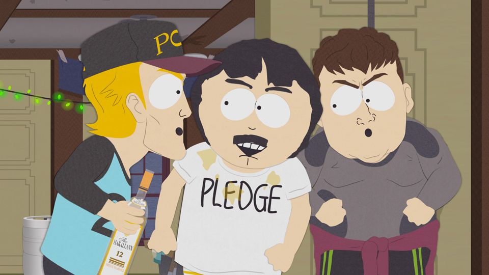 Randy Pledges PC Delta - South Park (Video Clip) | South Park Studios US