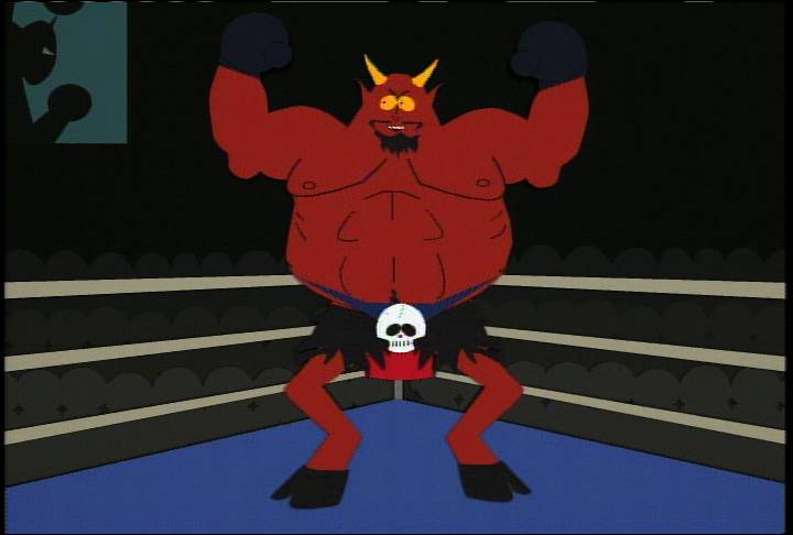 Jesus Vs Satan Boxing