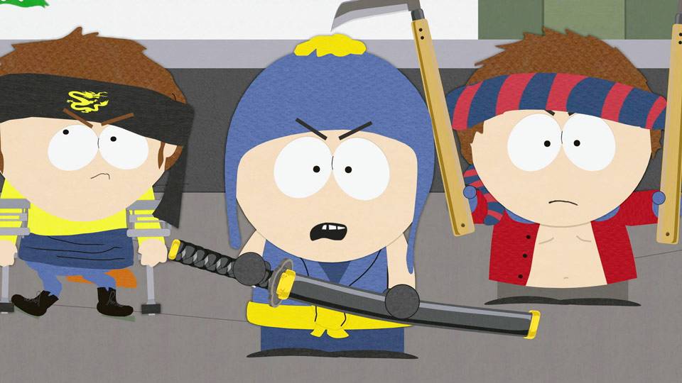 Ninja Battle - South Park (Video Clip) | South Park Studios US