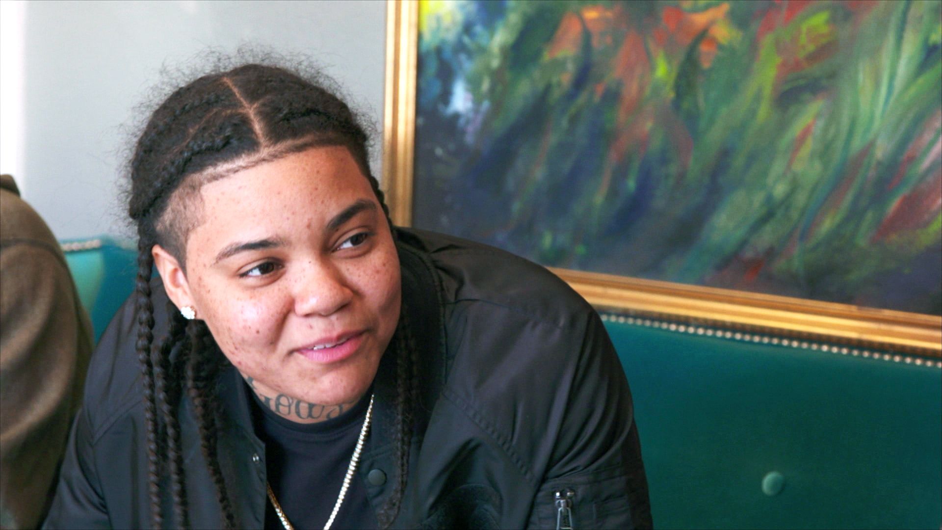 Kat Tattoos Young M.A At Her New LA Studio - Black Ink Crew Chicago ...