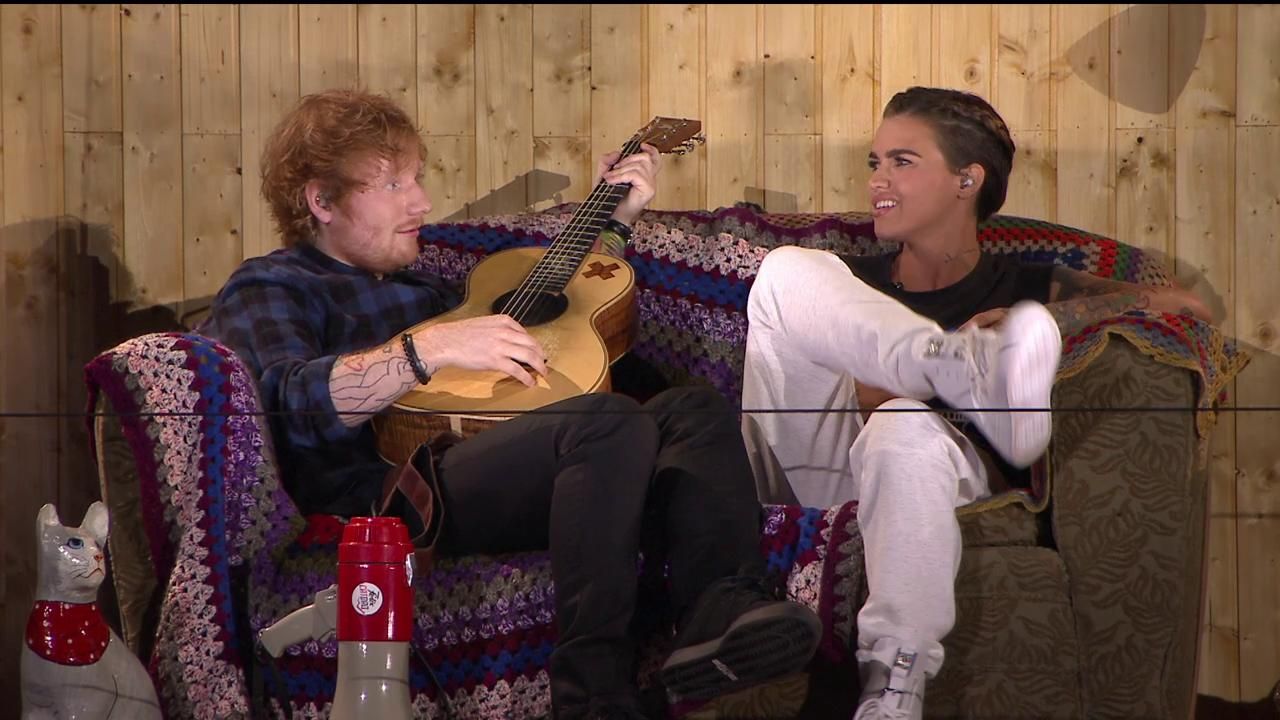 Ed Sheeran and Ruby Rose Open the MTV EMA - 2019 MTV EMA (Video Clip ...